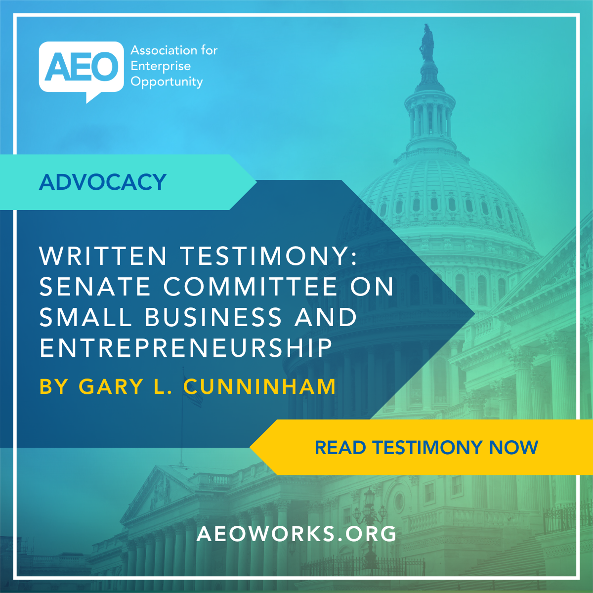 Written Testimony: Senate Committee on Small Business and ...