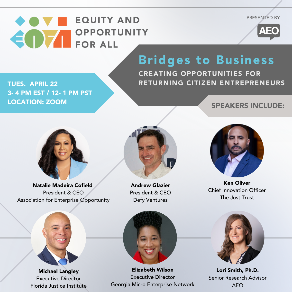 RECAP- Apr 22: Unlocking Opportunities for Returning Citizen Entrepreneurs - Association for ...